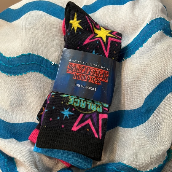 Funko | Underwear & Socks | Nwt Stranger Things Arcade Crew Socks ...